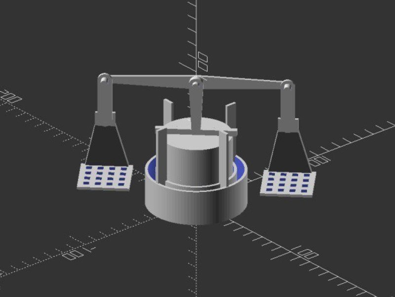 floating scale 3 in 1 - Pinshape