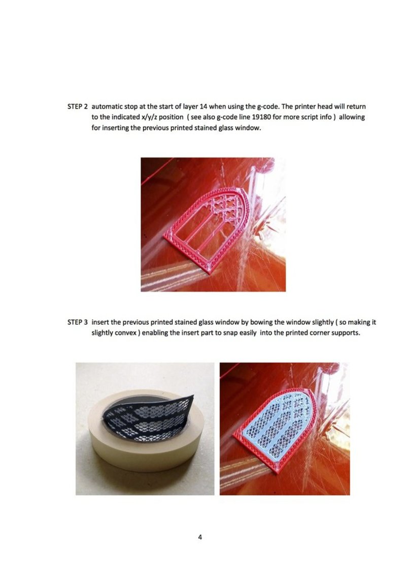 Gothic Church Window final model - Pinshape