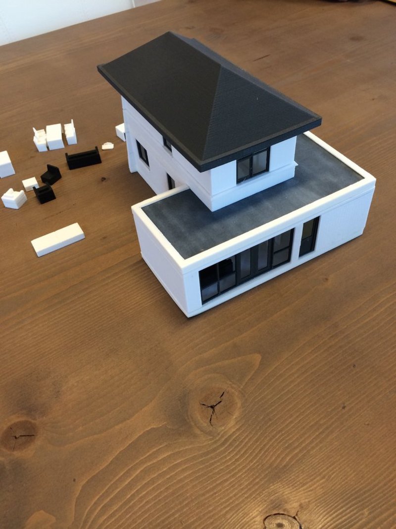 house scale 1:50 - Pinshape