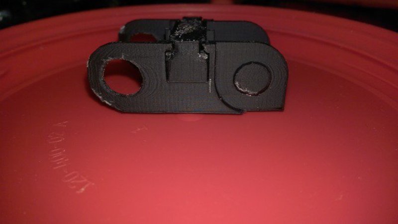 Workbench Cable chain guide with mount to Workbench. - Pinshape