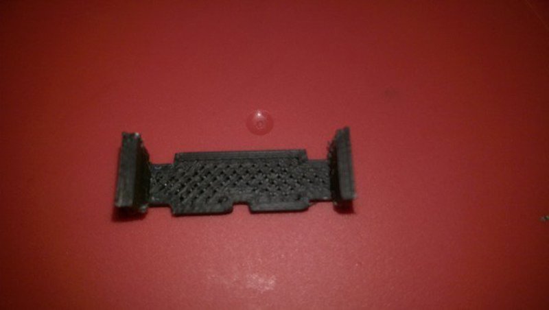 Workbench Cable chain guide with mount to Workbench. - Pinshape