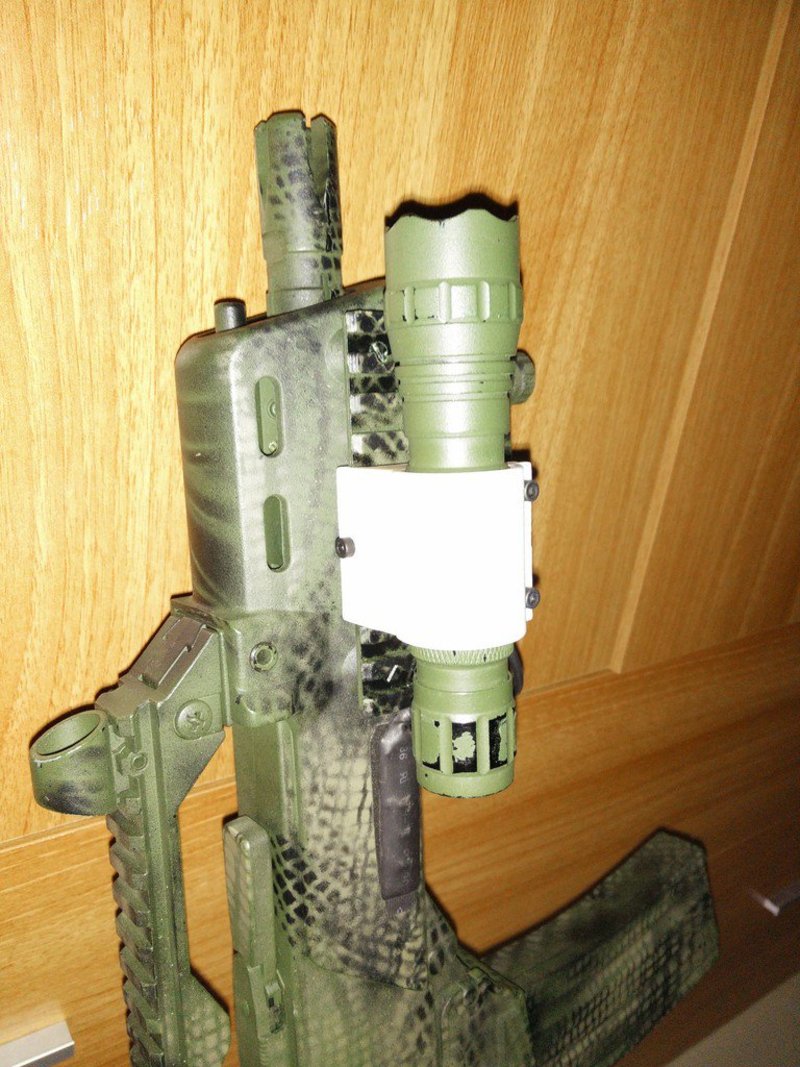 Flashlight Holder 25 mm - Pinshape