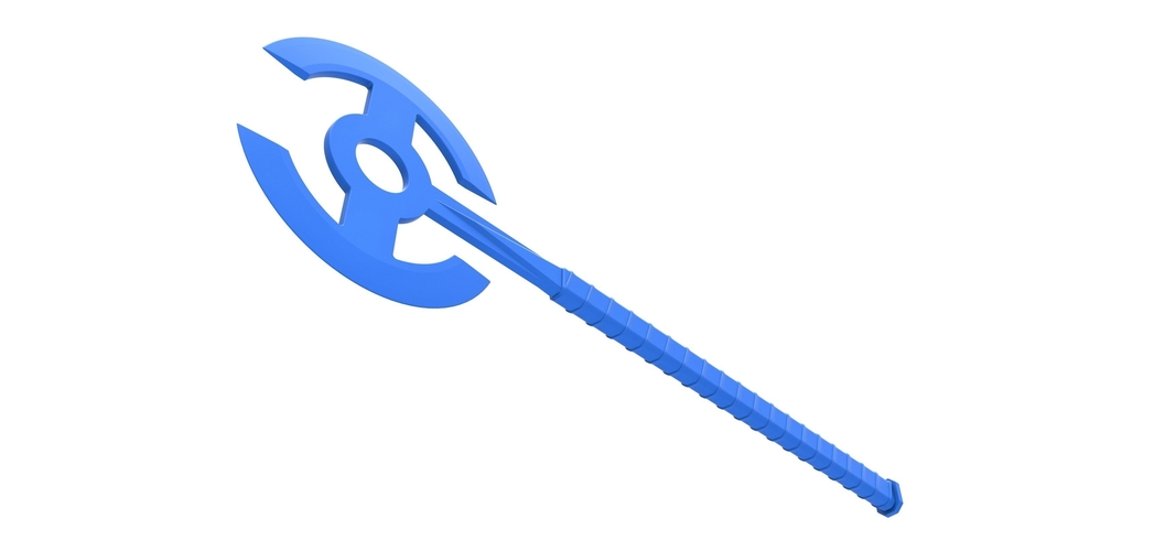 3D Printed Double Headed Axe from The Old Guard 2020 by ...