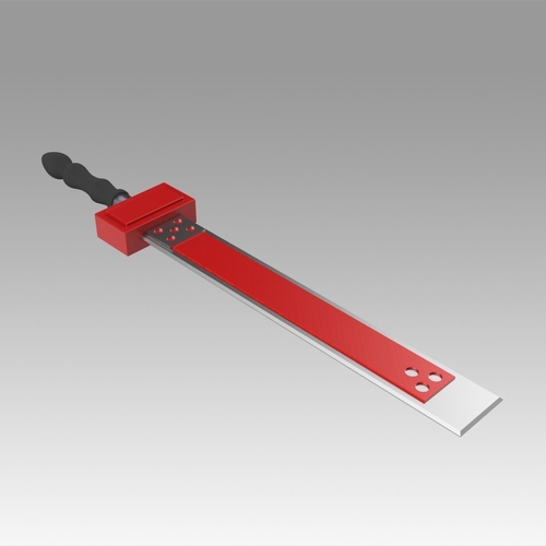 3D Printed Guilty Gear Sol Badguy Sword Cosplay Weapon Prop by ...