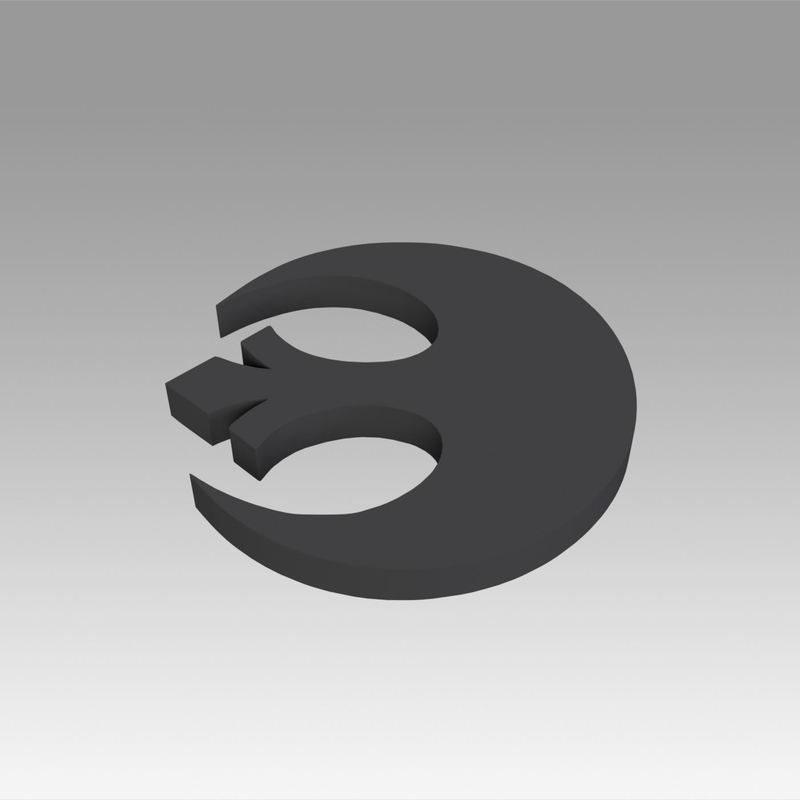 Rebel Alliance Galactic Empire symbol - Pinshape