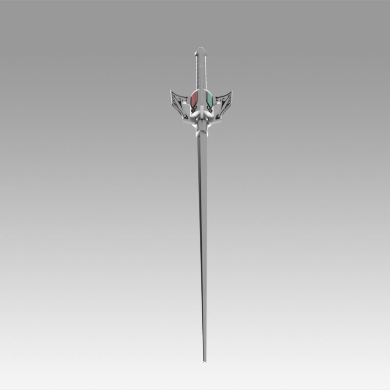RWBY Weiss Schnee Rapier Myrtenaster Cosplay Weapon Prop - Pinshape
