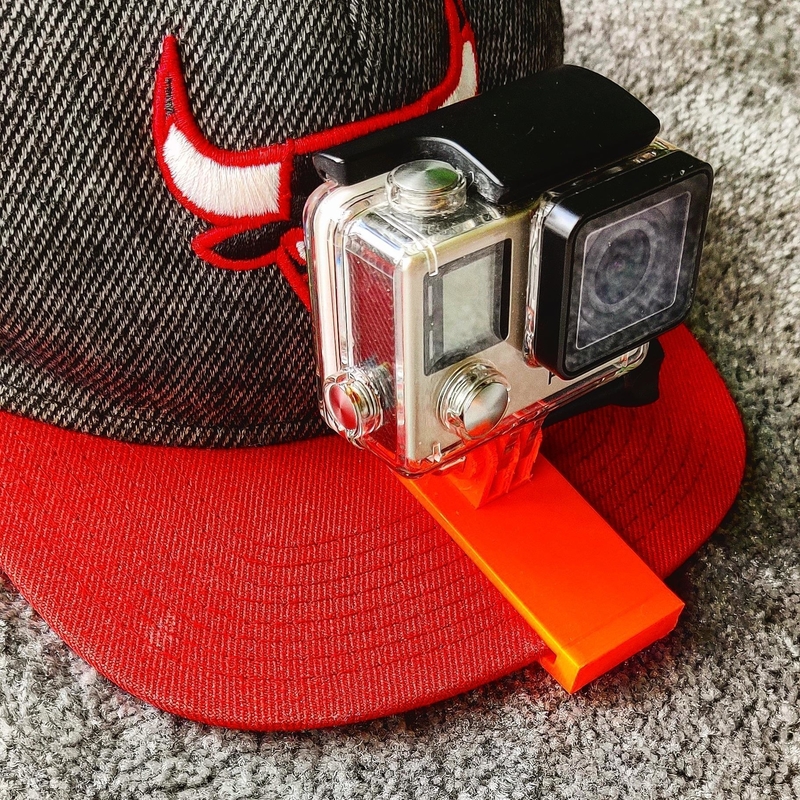 GOPRO CAP MOUNT - Pinshape