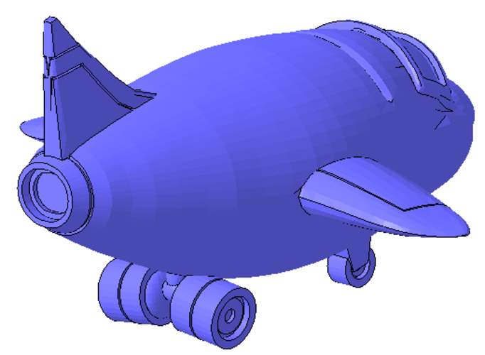 3D Printed Hawk, Space Racers by Natalia Velasco | Pinshape