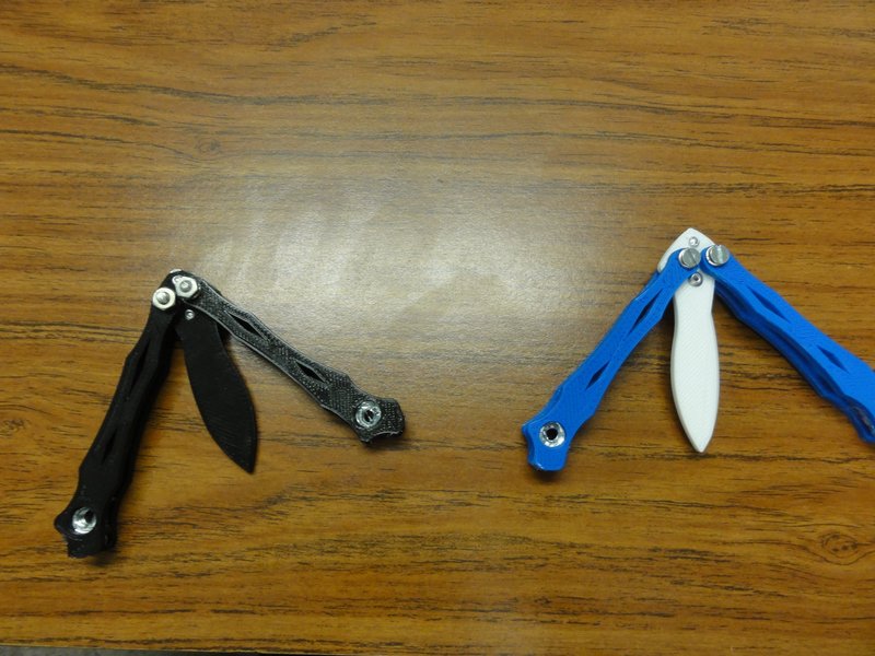 spyderco smallfly butterfly knife - Pinshape