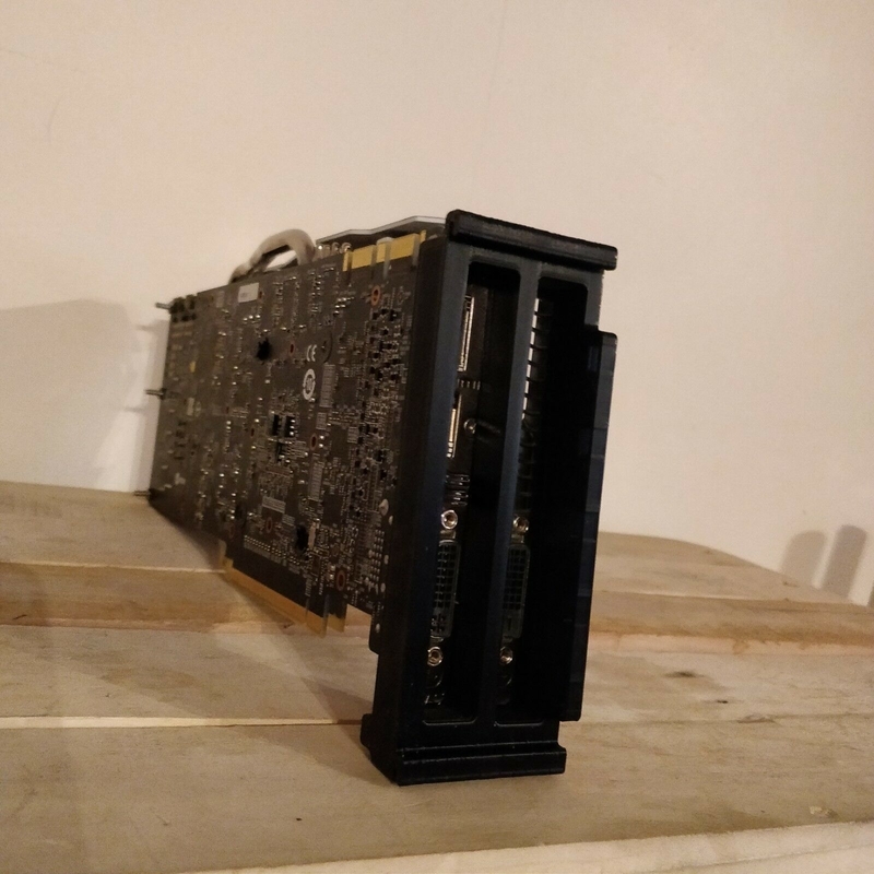 Universal Vertical GPU Mount Amd Nvidia - Pinshape