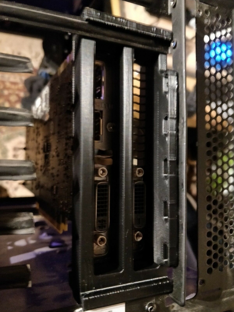 Universal Vertical GPU Mount Amd Nvidia - Pinshape