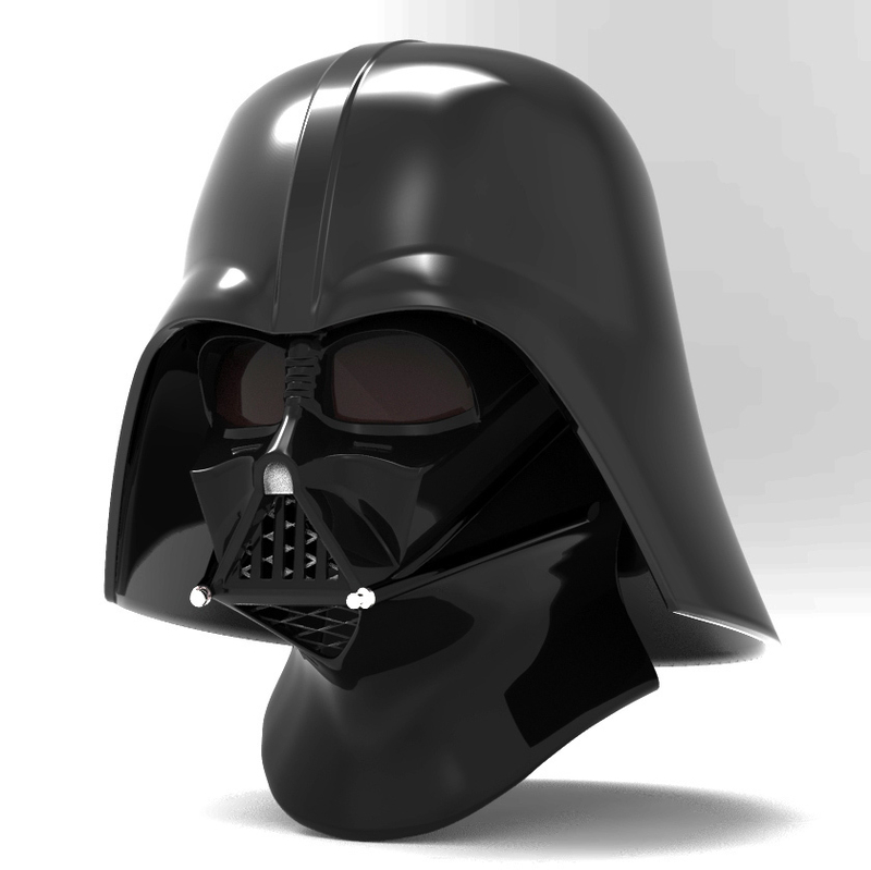 ROTS Darth Vader Helmet STL - Pinshape