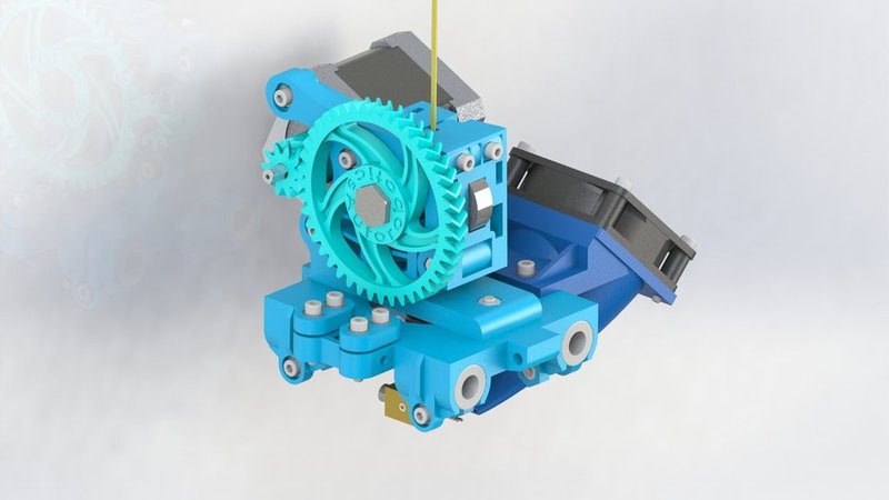 new construction of wade extruder for prusa mendel - Pinshape