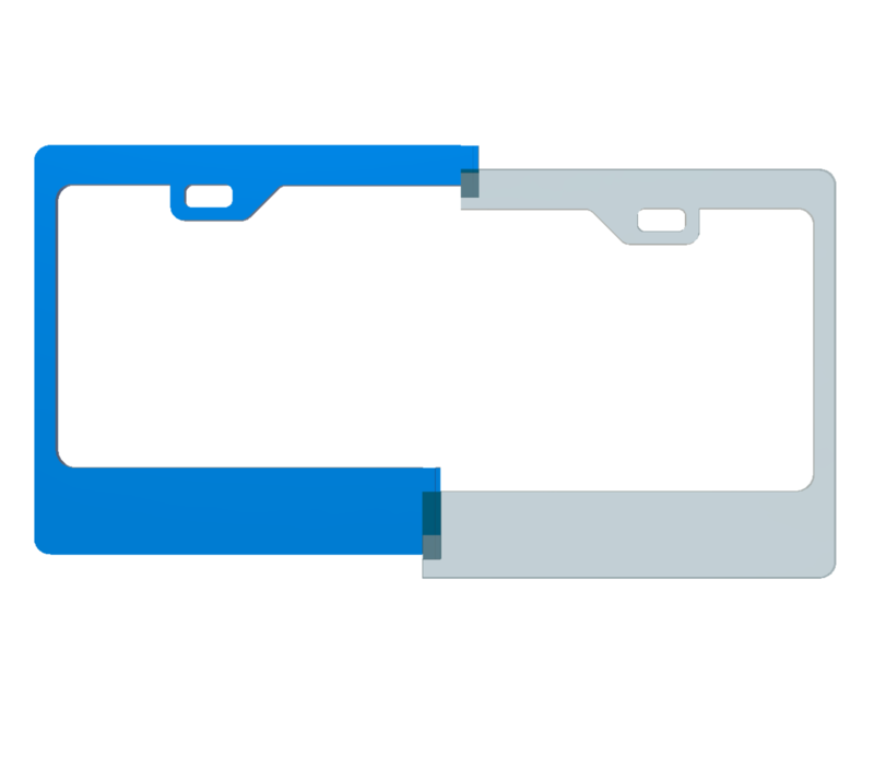 License Plate Frame - "My Other Car is 3D Printed" - Pinshape