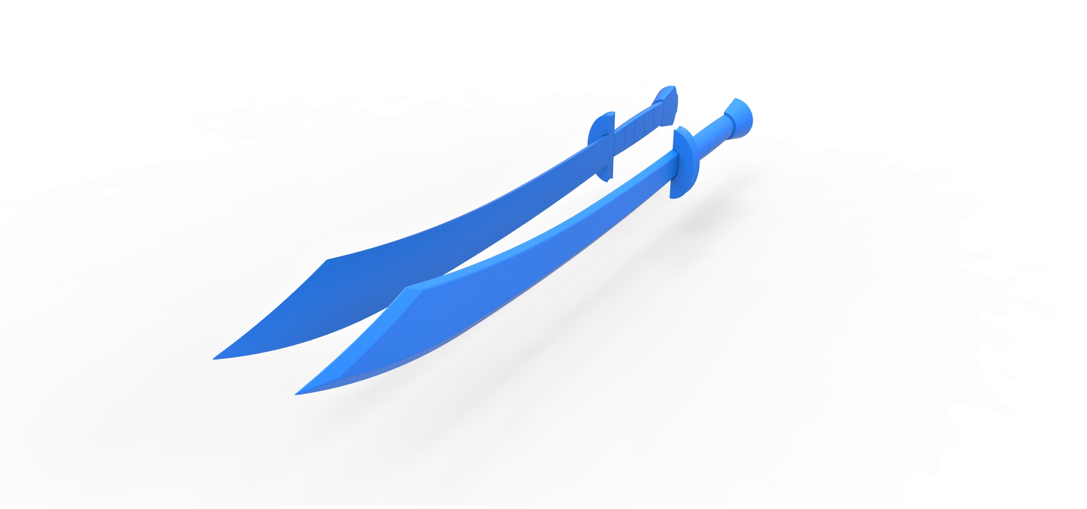 3D Printed Zuko dual swords from Avatar TV series by CosplayItemsRock ...