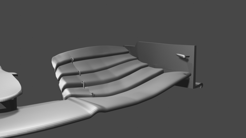 MERCEDES F1 FRONT WING 3D PRINTABLE - Pinshape