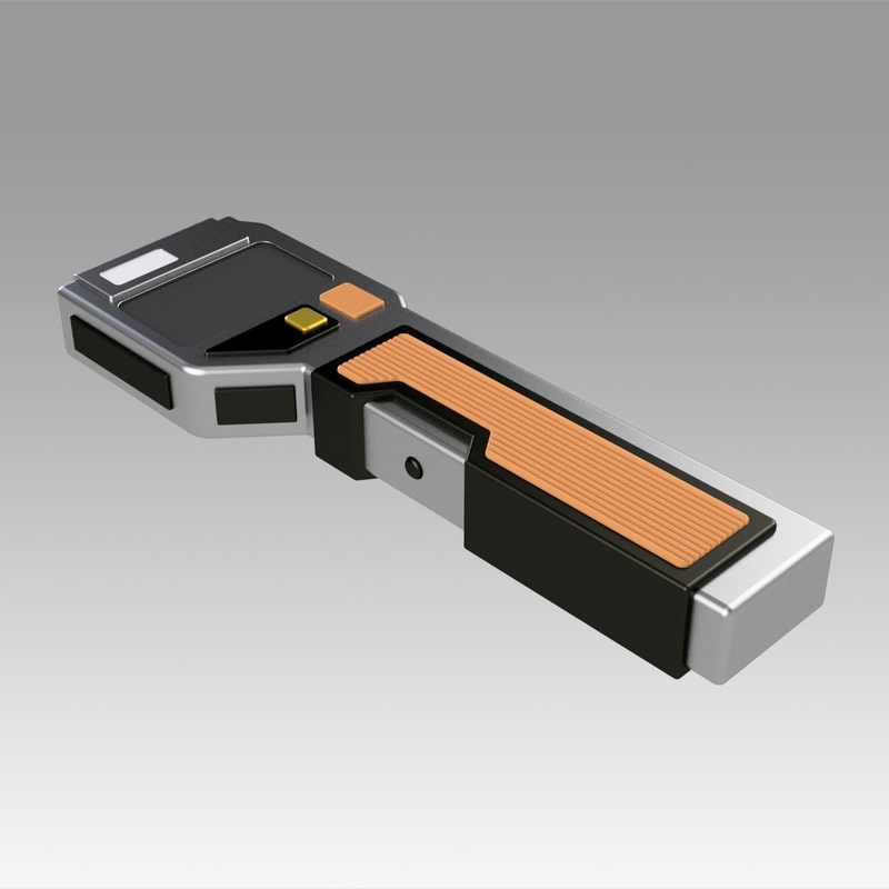 Star Trek Deep Space Nine ODN Scanner Replica - Pinshape