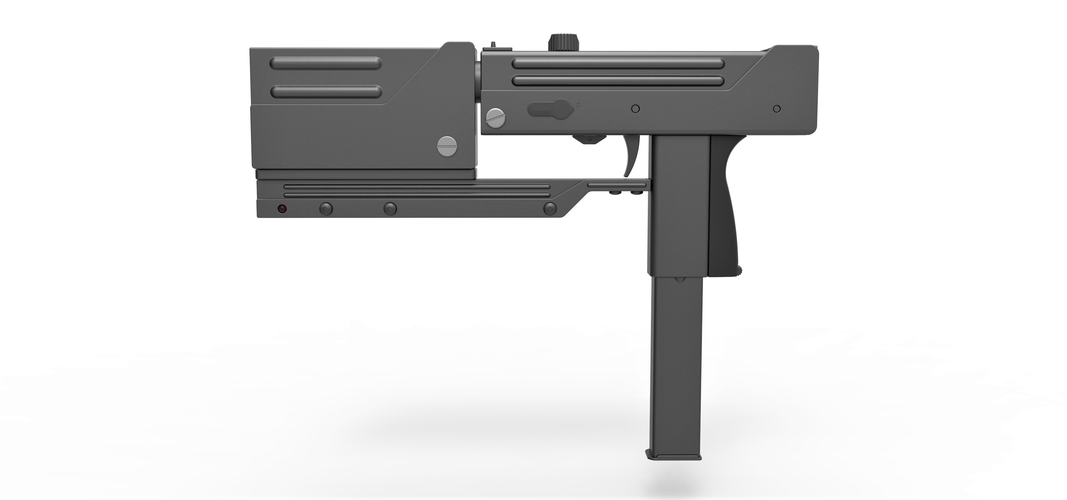 3D Printed Modified MAC-11 from Blade 1998 by CosplayItemsRock | Pinshape