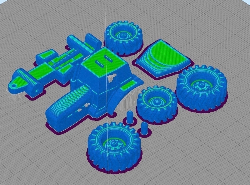 Generic Tractor (esc: 1: 100) - Pinshape