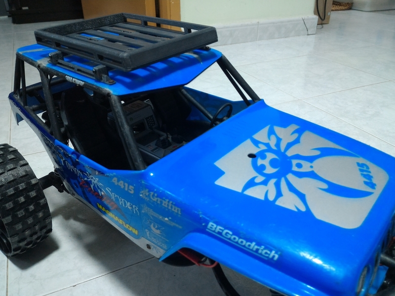rc car roof rack kit - Pinshape