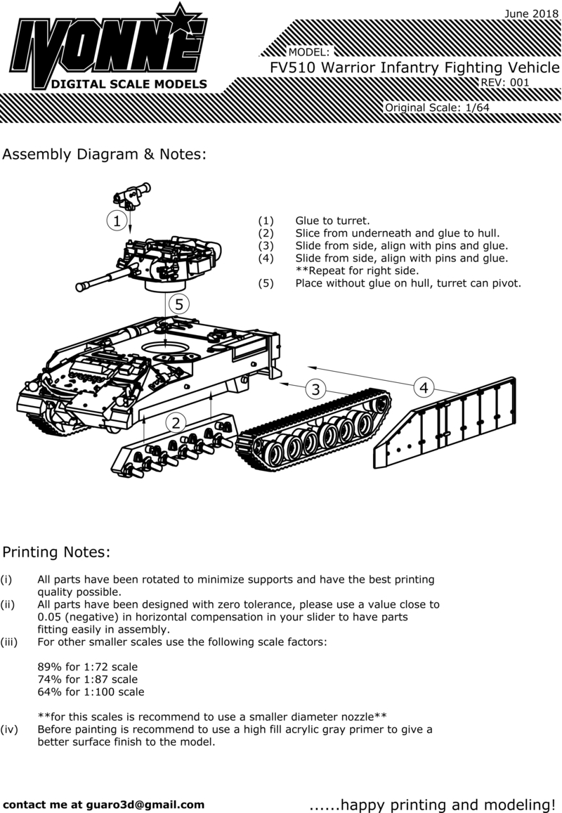 FV510 WARRIOR IFV MILITARY TANK - Pinshape