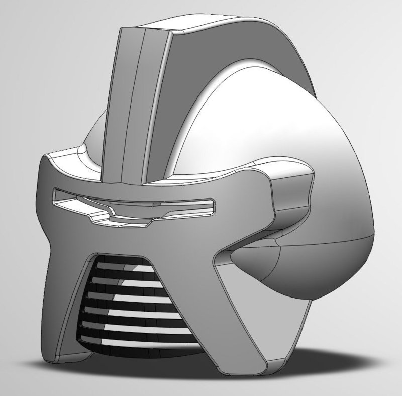Cylon Centurion Helmet - Pinshape