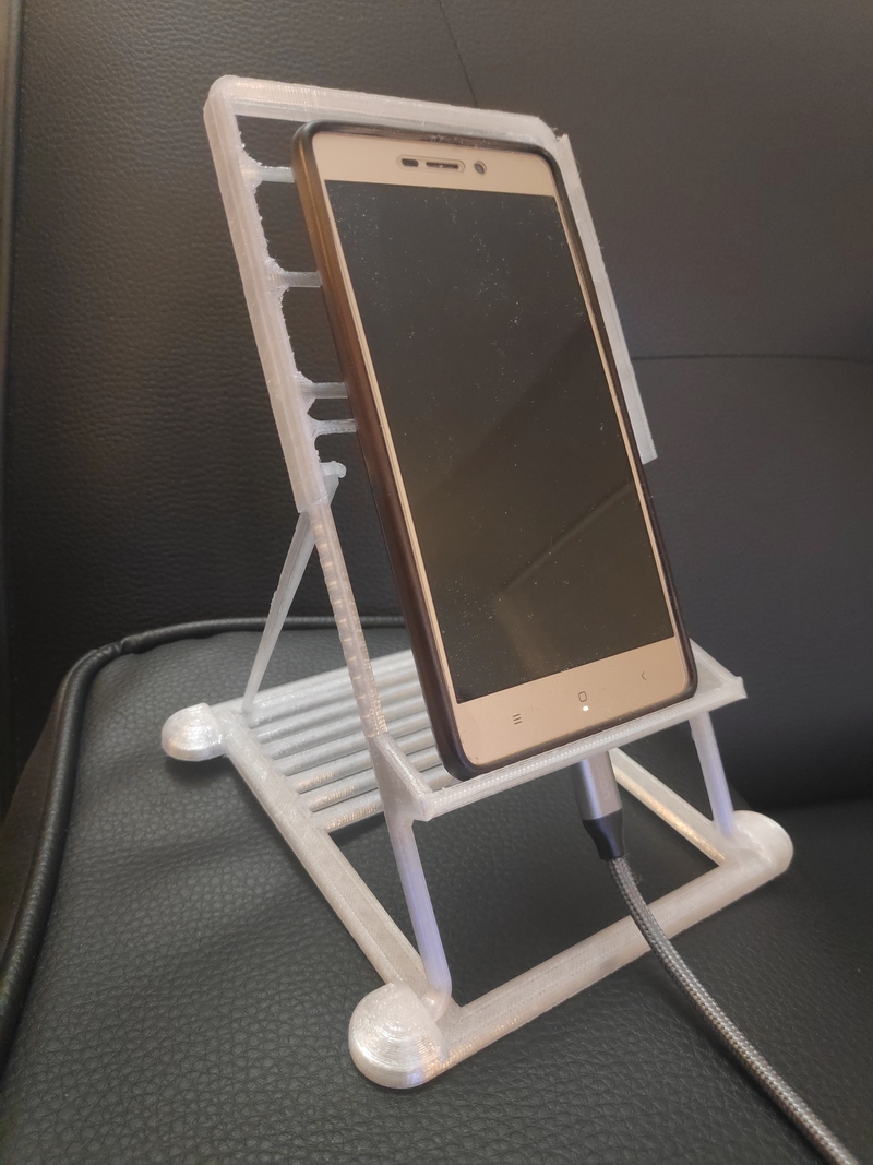 Foldable / retractable phone stand - Pinshape