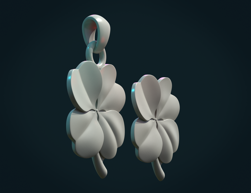 Clover Pendant - Pinshape