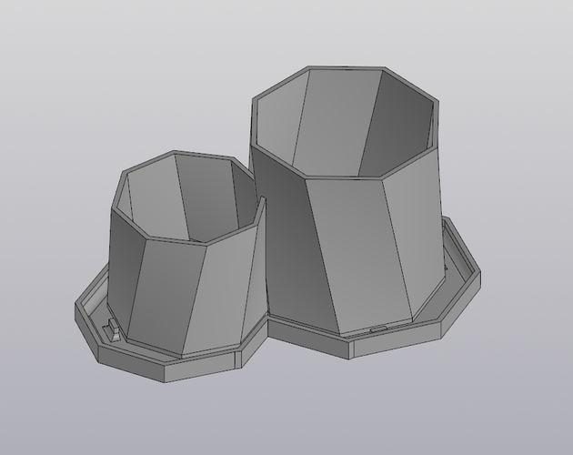 3D Printed flower pot by Евгений BAZRAD | Pinshape