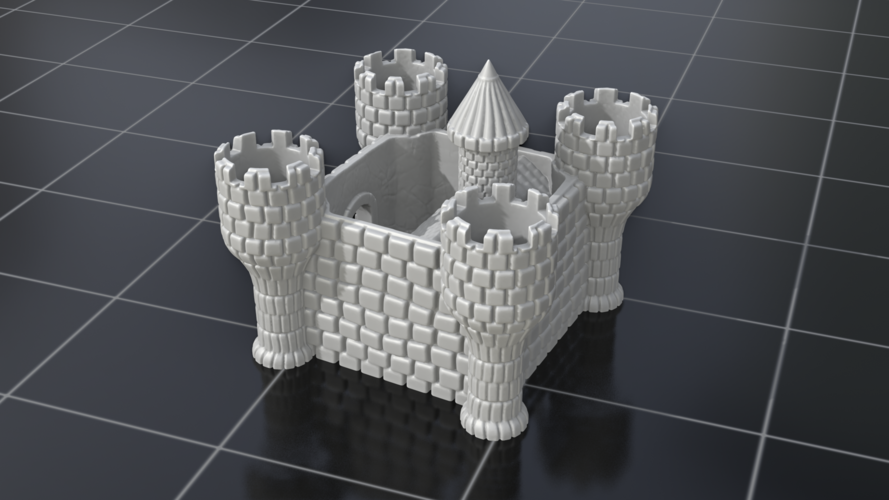 3D Printed Castle by gydwin | Pinshape