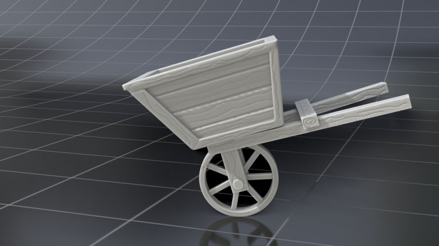 3D Printed wheelbarrow by gydwin | Pinshape
