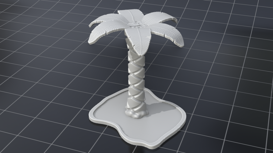 3D Printed palm tree by gydwin | Pinshape