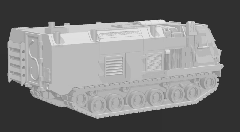 M4-C2V COMMAND AND CONTROL VEHICLE - 15MM - Pinshape