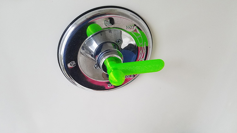 Shower / Tub Water Control Handle / Valve - Pinshape