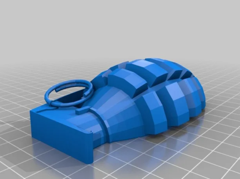 grenade design - Pinshape