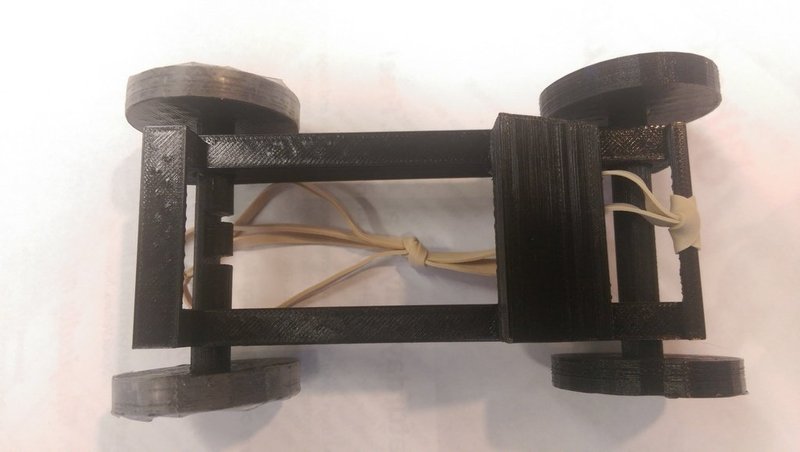 Marin City Library's Rubber Band Contest Cars - Pinshape