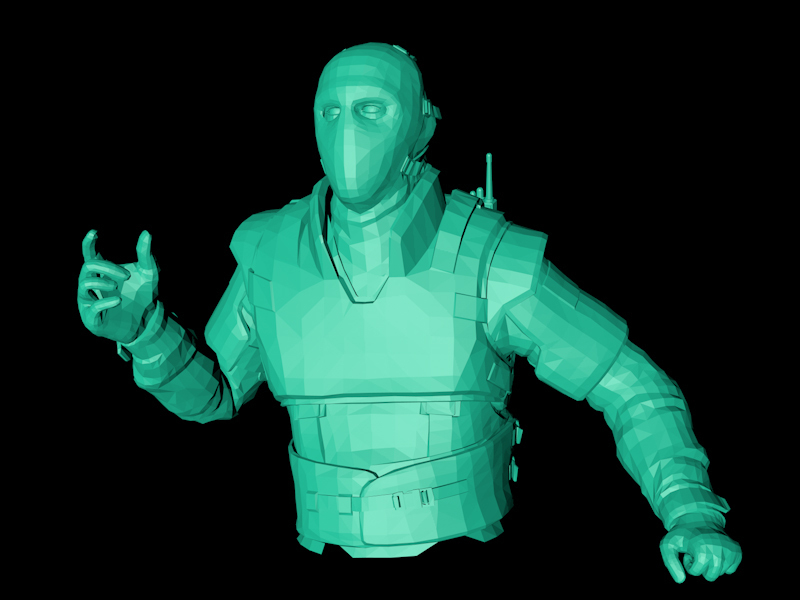 Rainbow Six Siege VIGIL character - Pinshape