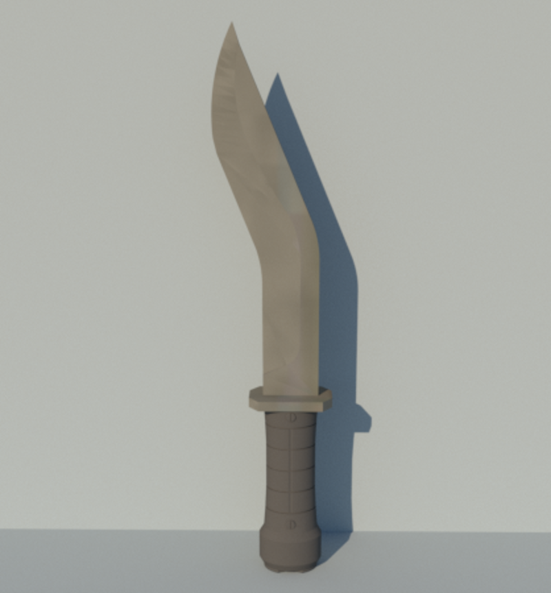 Halo Reach Emile's Knife - Pinshape