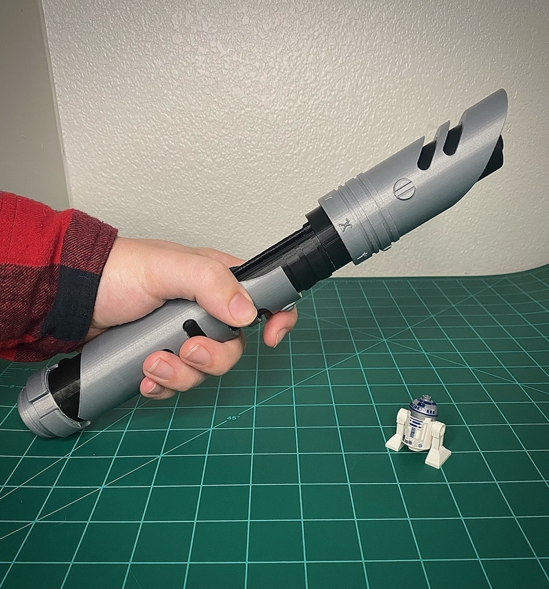 Custom Lightsaber - Pinshape