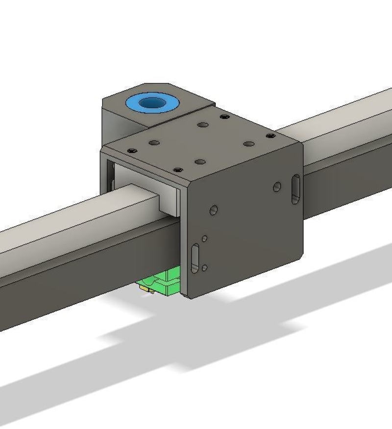 CoreXY Carriage Design - Y-Axis - Pinshape