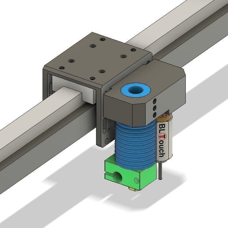 CoreXY Carriage Design - Y-Axis - Pinshape