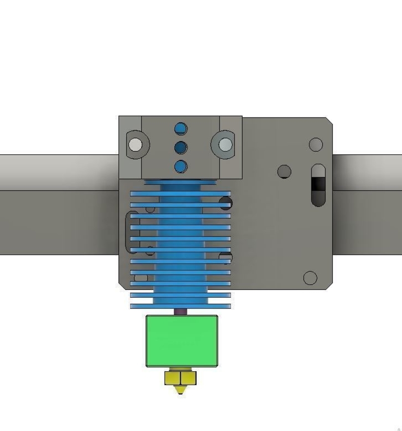 CoreXY Carriage Design - Y-Axis - Pinshape