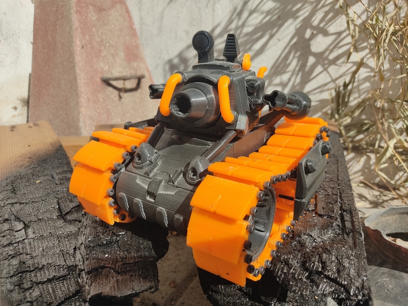 RC Metal Tank MK001 - Pinshape