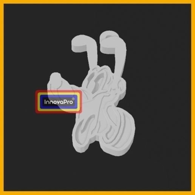 1/2 Pluto Keychain - Pinshape