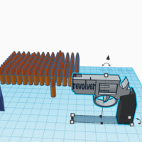 3D Printed revolver_stl by 손우현? | Pinshape