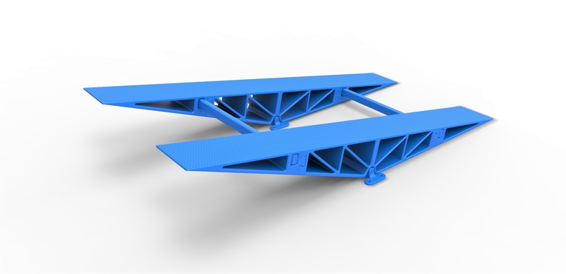 Bridge for diecast RC cars Scale 1:10 - Pinshape
