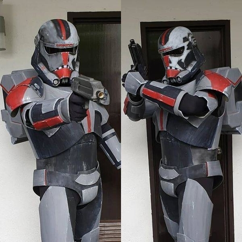 3D Printed Cosplay Armor Pack - Bad Batch Armor - Star wars by ...
