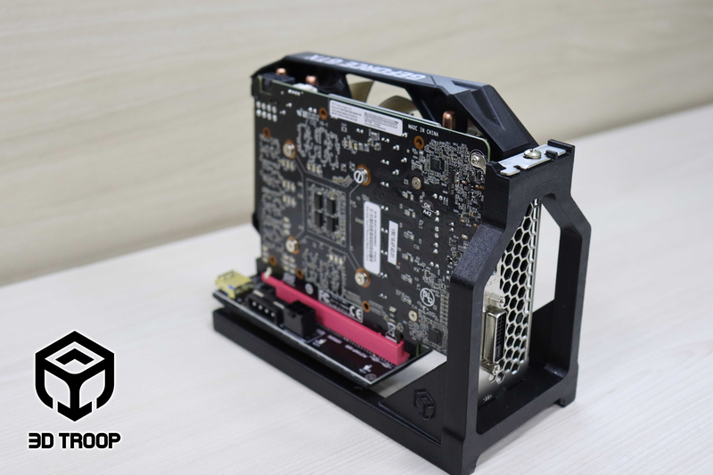 GPU SINGLE EXTERNAL SUPPORT - Pinshape
