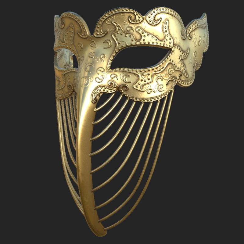 Mother Miranda mask from Resident Evil Village - Pinshape