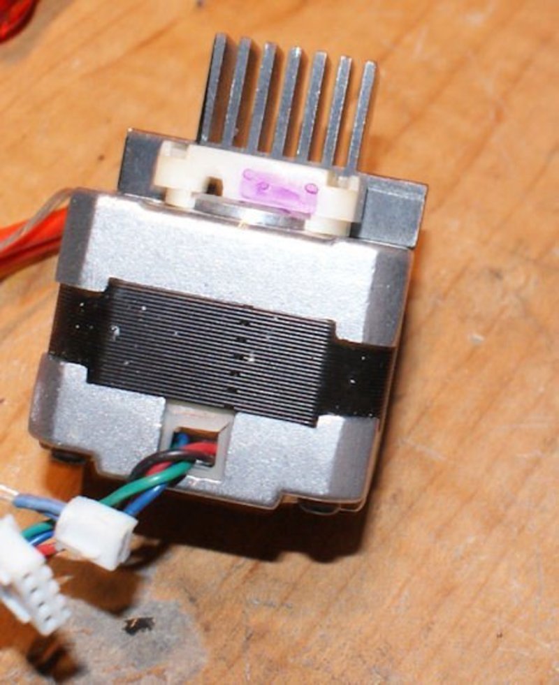 UP Mini extruder gear cooling mod - Pinshape